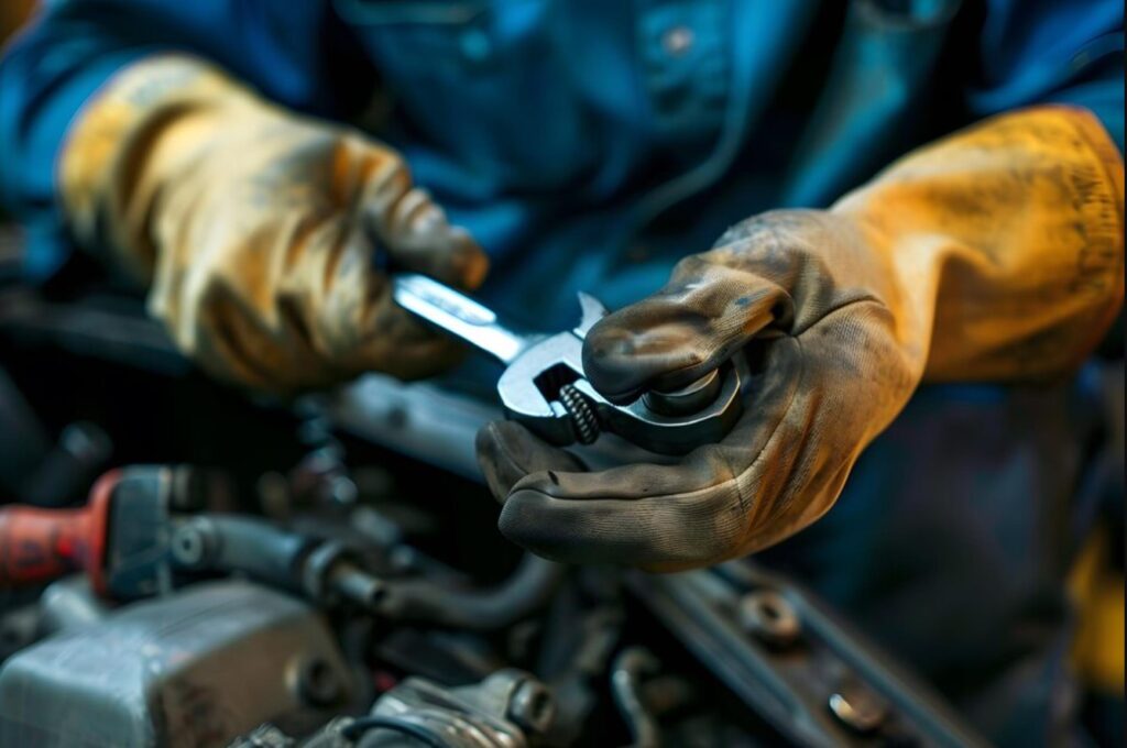 Perbaikan Mesin Pabrik dengan Hand Tools Ini • PT. Delta Usaha Teknik
